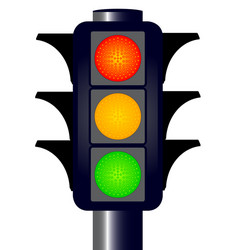 Amber Traffic Light Vector Images (over 120)