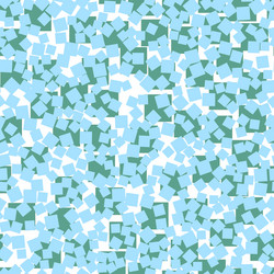 Seamless abstract background blue geometric Vector Image