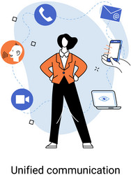 Unified Communication Vector Images (over 680)