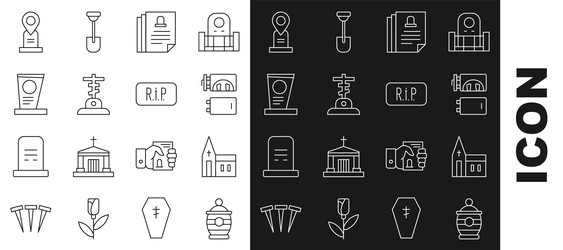 Cemetery Map Symbol Vector Images (over 300)