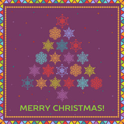 Bright christmas background Royalty Free Vector Image