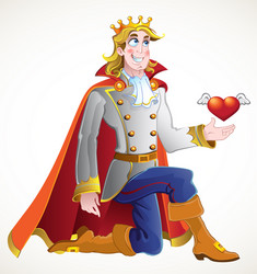 Prince charming Royalty Free Vector Image - VectorStock