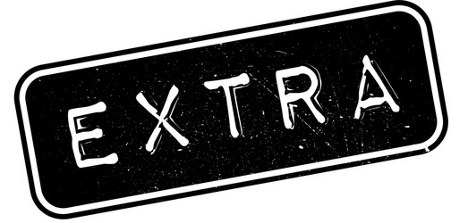 Extra rubber stamp Royalty Free Vector Image - VectorStock