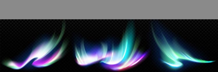 Aurora Transparent Background Vector Images (over 950)