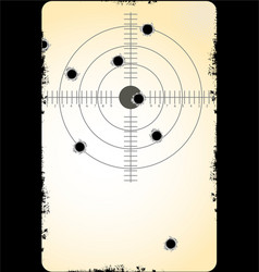Bullet holes background Royalty Free Vector Image