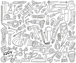 Electricity Doodles Vector Images (over 13,000)