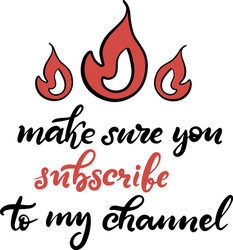 Youtube icon doodle hand drawn or outline Vector Image