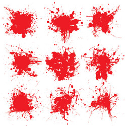 Blood Splat Vector Images (over 1,700)