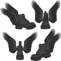 Winged Foot Vector Images (over 1,600)