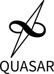 Quasar icon on white background trendy filled Vector Image
