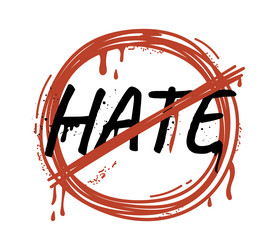 Stop domestic violence street art Royalty Free Vector Image