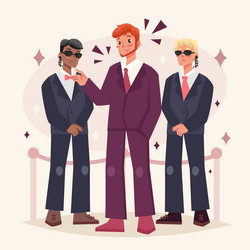 Police cartoon muscle Vector Images & Graphics for Commercial Use ...