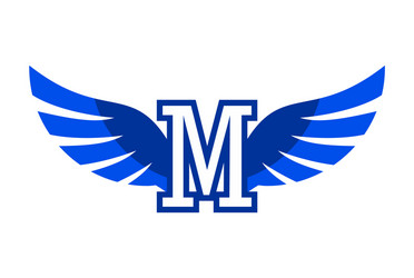 M Letter Wing Vector Images (over 600)