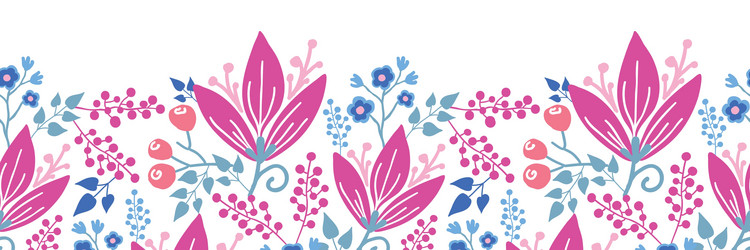 Pink Flowers Seamless Vector Images (over 54,000)