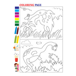 Coloring book Royalty Free Vector Image - VectorStock