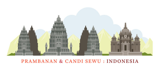 Candi Indonesia Vector Images (49)
