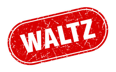 Waltz stamp sign seal Royalty Free Vector Image