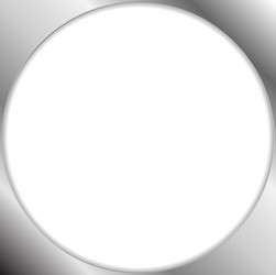 Abstract metallic silver frame Royalty Free Vector Image