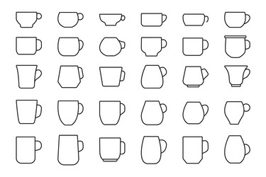Coffee Cup Outline Vector Images (over 37,000)