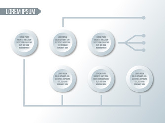 Modern diagrams infographics for business financ Vector Image