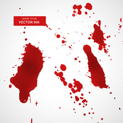 Blood splatter Royalty Free Vector Image - VectorStock