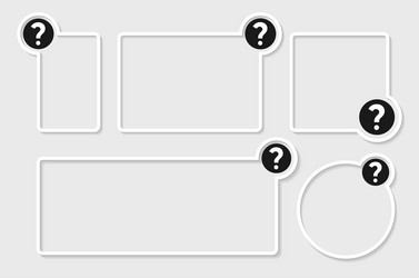 Question Mark Border Box Vector Images (over 120)
