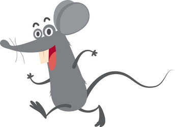 Cartoon rat Royalty Free Vector Image - VectorStock