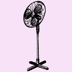 Electric Fan Sketch Vector Images (over 370)