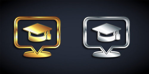 Gold Silver Graduation Vector Images (over 530)