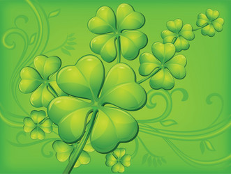 Magic clover Royalty Free Vector Image - VectorStock