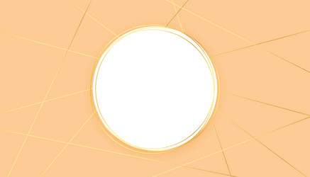 Dark background with golden lines shapes Vector Image