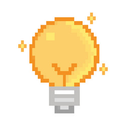 Light Bulb Pixel Vector Images (over 970)
