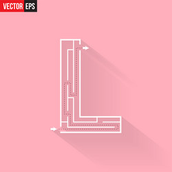 Letter L Maze Vector Images (50)