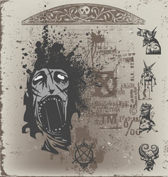 Demon Borders Vector Images (over 160)