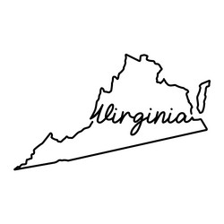 Virginia State Vector Images (over 3,200)