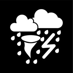 Bad weather icon Royalty Free Vector Image - VectorStock