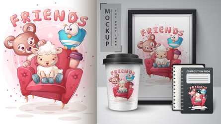 Friends Sofa Vector Images (over 2,700)