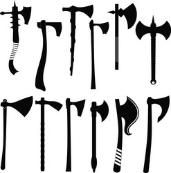 Medieval weapons ancient protection warrior Vector Image