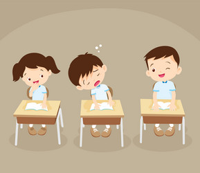 Sleep in Class Cartoon Vector Images (over 210)