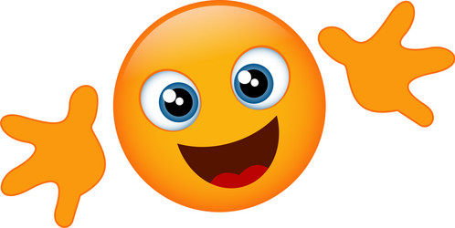 Emoticon Hug Smiley Vector Images (73)
