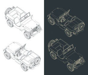 Classic Car Blueprints For 3d Modeling
