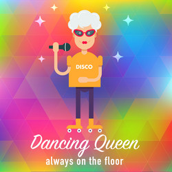 Dancing Queen Disco Vector Images (49)
