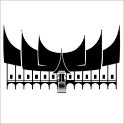 Rumah Gadang Vector Images (15)