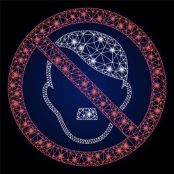 No fascist composition icon circles Royalty Free Vector