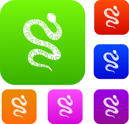 Black Writhing Snake Vector Images (45)