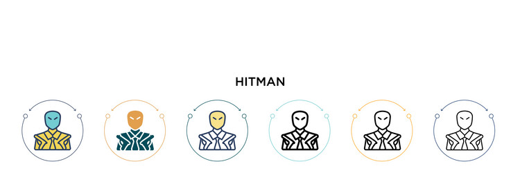 Hitman Vector Images (over 370)