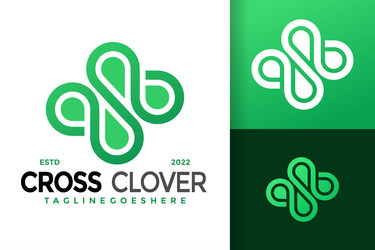 Medical cross letter s logo icon Royalty Free Vector Image