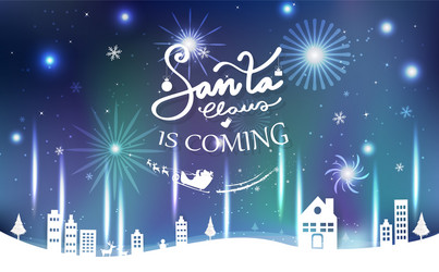 Santa Claus is Coming to Town Vector Images (over 110)