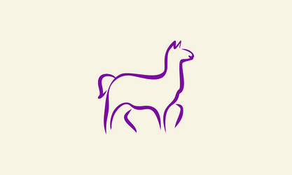 Line Art Llama Vector Images (over 510)