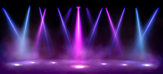 Pink podium with light on stage Royalty Free Vector Image